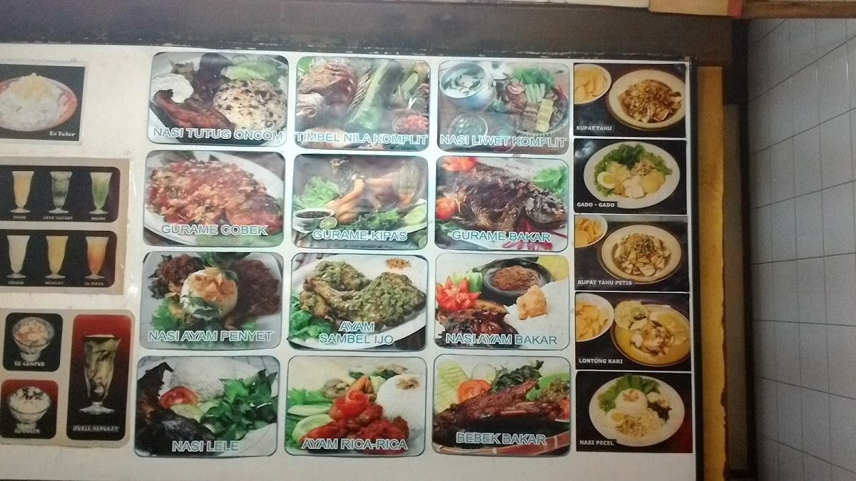 Menu at Aneka Soto & Sop restaurant, Bandung