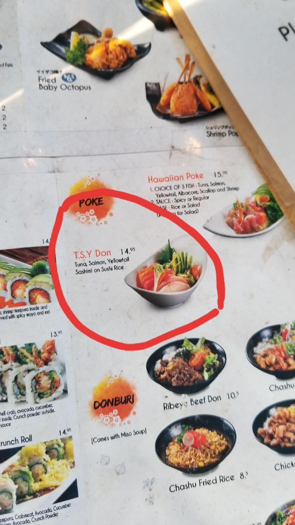 Menu at Kopan Sushi & Ramen restaurant, Burbank, 220 N San Fernando Blvd