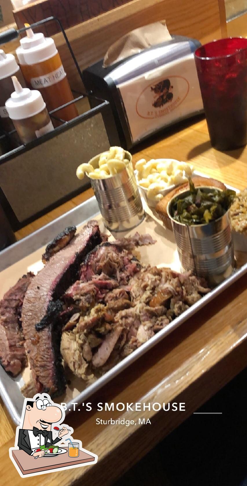 Menu of B.T.'s Smokehouse BBQ, Sturbridge - reviews and ratings