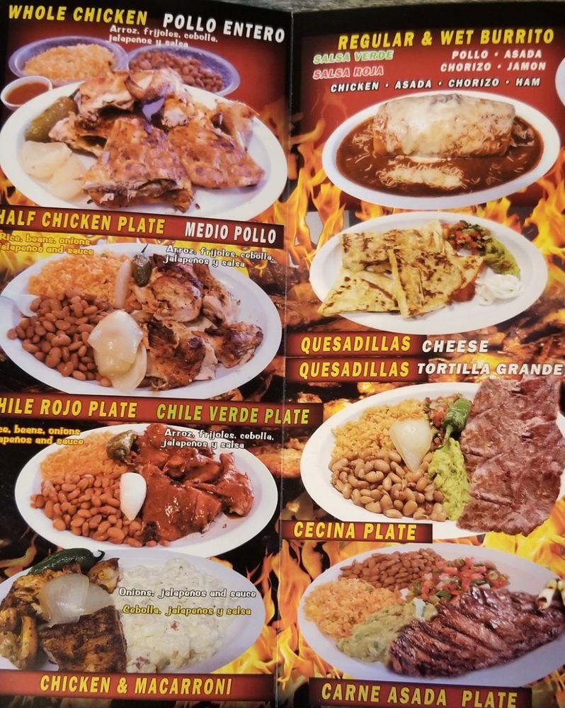 Carta del restaurante Los Tres Pollos #3, Long Beach