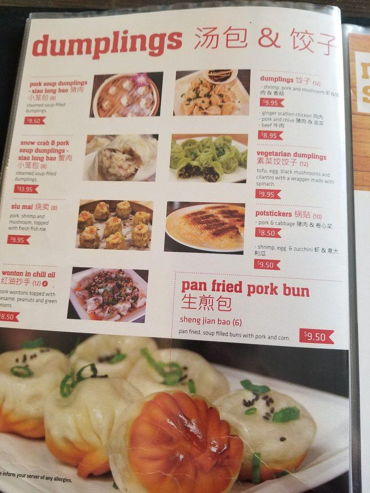 Menu at Journey To The Dumpling restaurant, Elk Grove