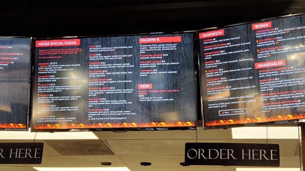 Menu at V Pizza - Cary pizzeria, Cary, Kildaire Farm Rd