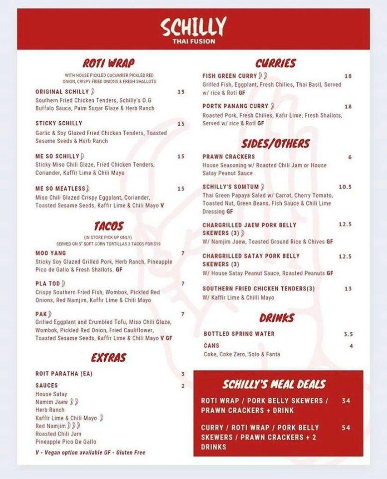 Menu at Sushi Musa restaurant, Charlestown