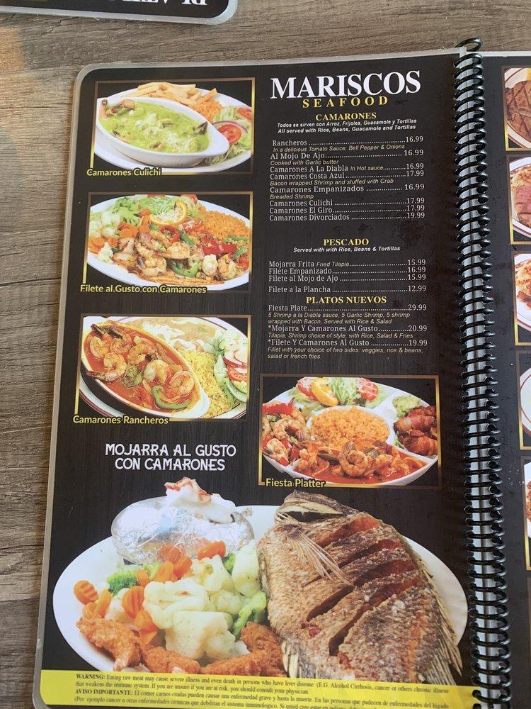 Menu at Taco Giro Restaurant Mexican & Seafood, Vail, E Colossal Cave Rd