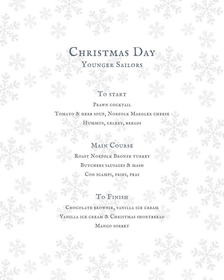 Menu at The Lifeboat Inn pub & bar, Thornham