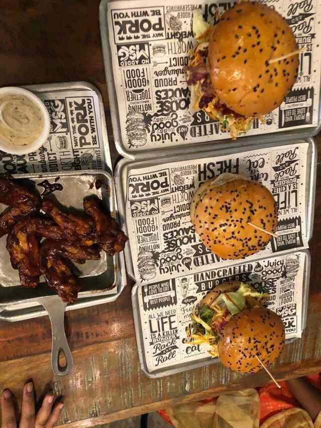 Menu at Jimis Burger - Andheri, Mumbai, B2