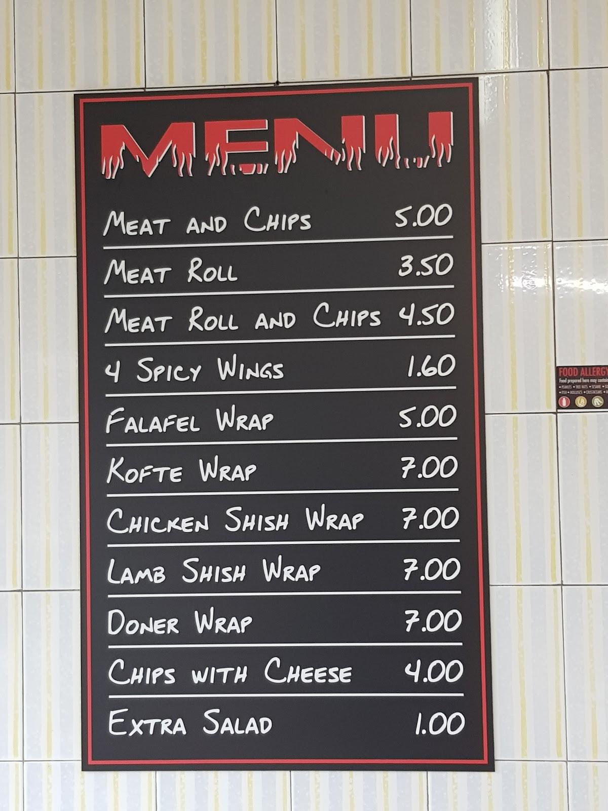 Menu at Beaumont Fish Bar Traditional Fish & Chips, Ilford
