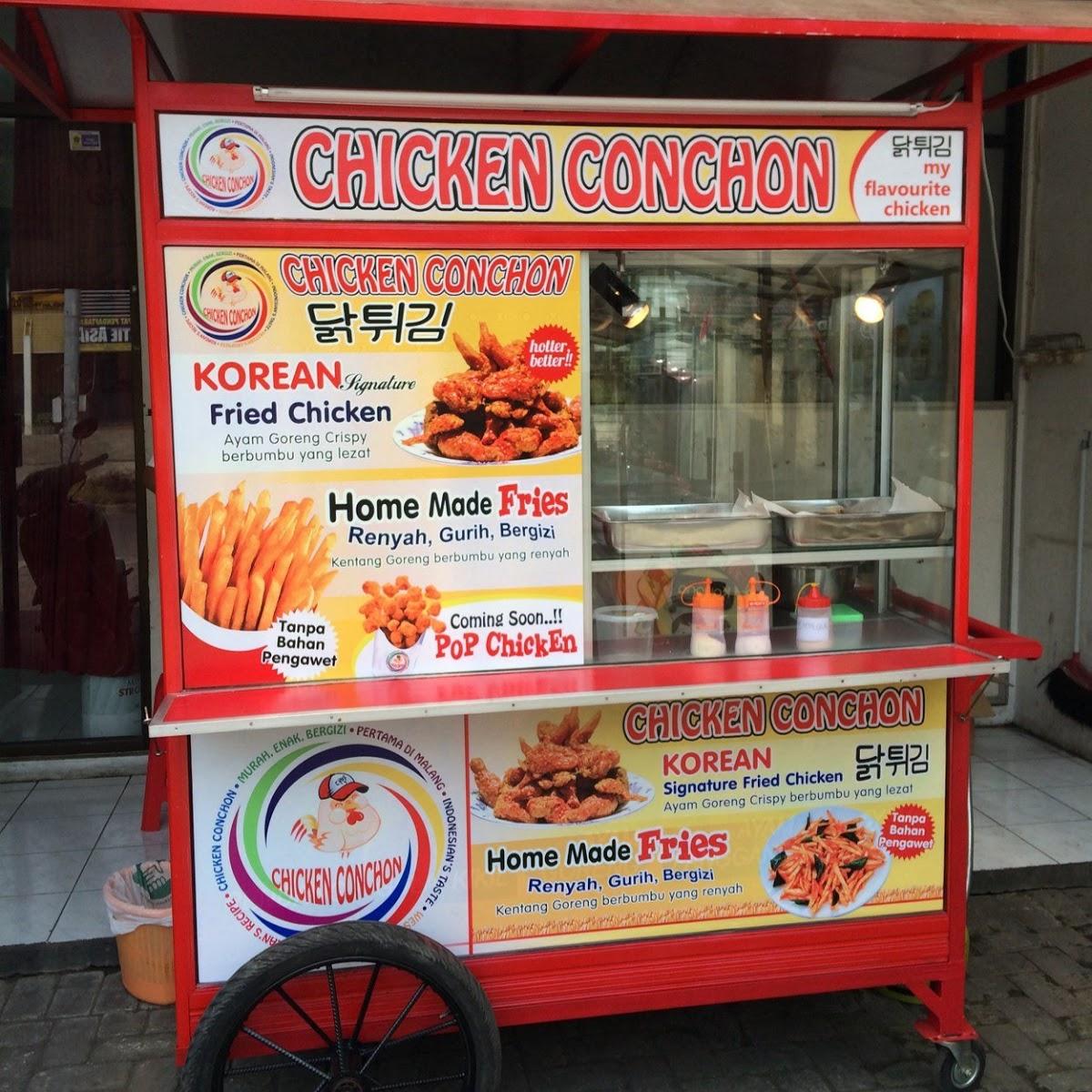 Menu at Chicken ConChon Street Food restaurant, Malang