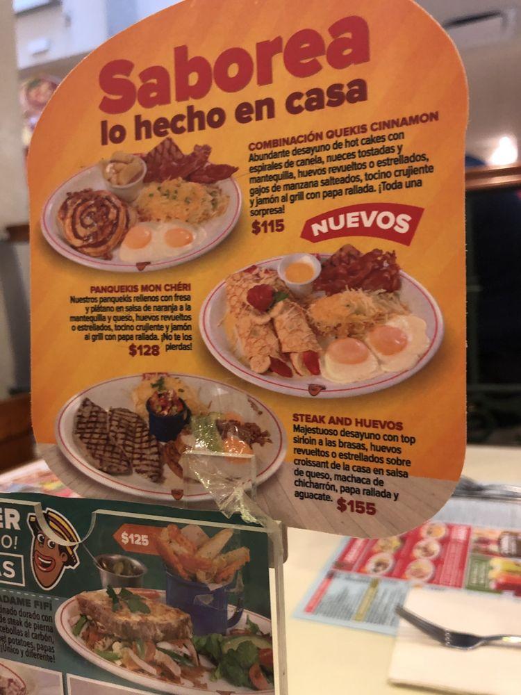 Menu at Panama restaurant, Culiacán, Calle Francisco Villa 51 Col. Centro