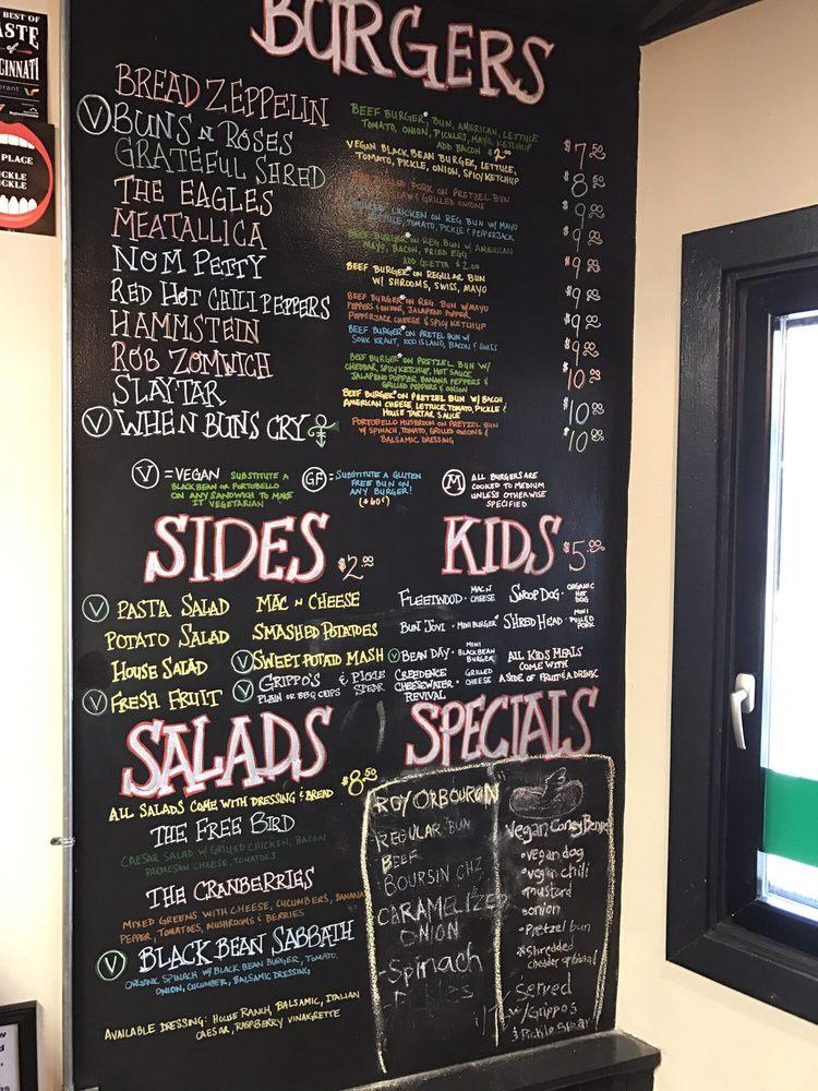 Menu at Tickle Pickle Restaurant, Cincinnati