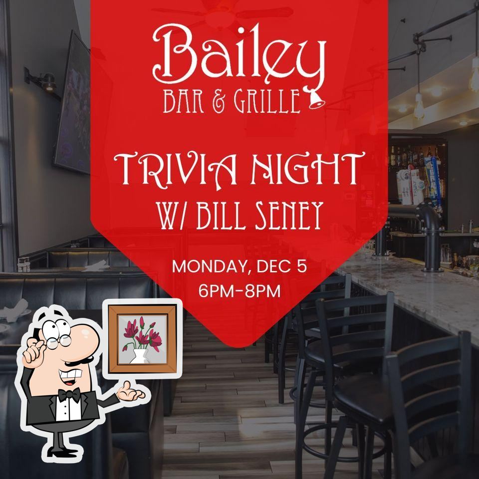 Bailey's Bar & Grille, Townsend - Restaurant menu, prices and reviews