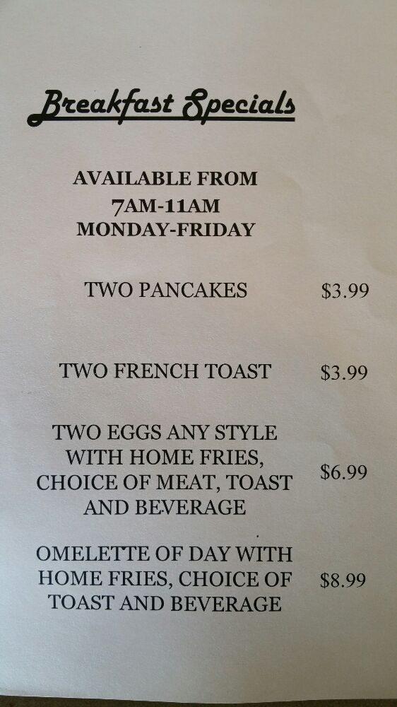 Menu at Variety's Restaurant, North Canton, S Main St #4271
