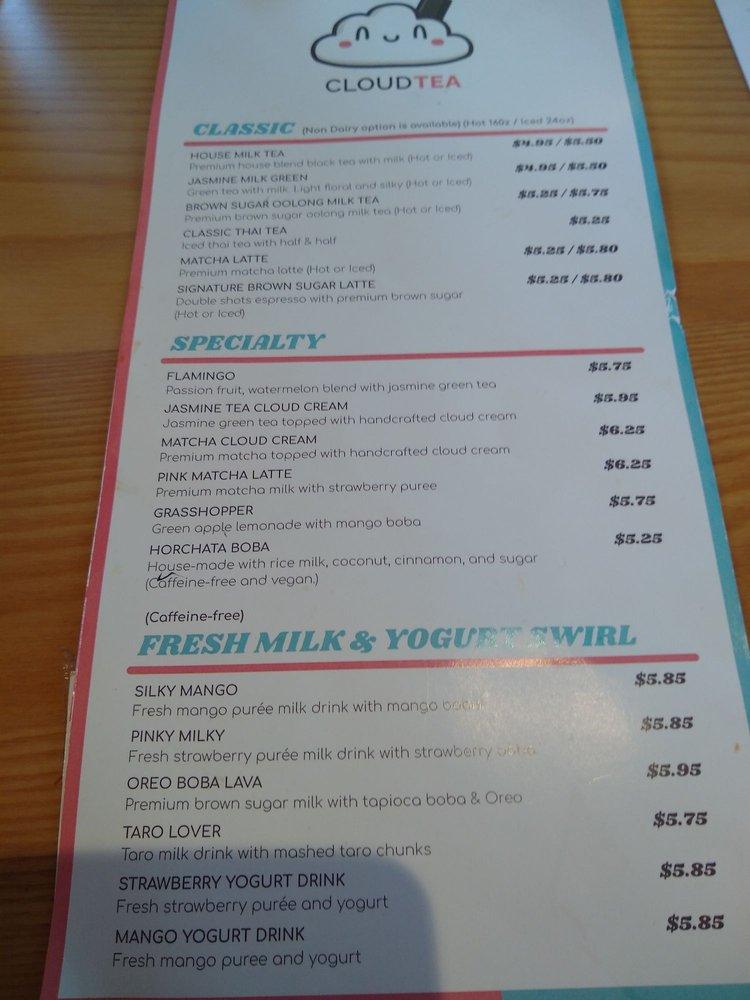 Menu at Five Spice Kitchen restaurant, Roselle