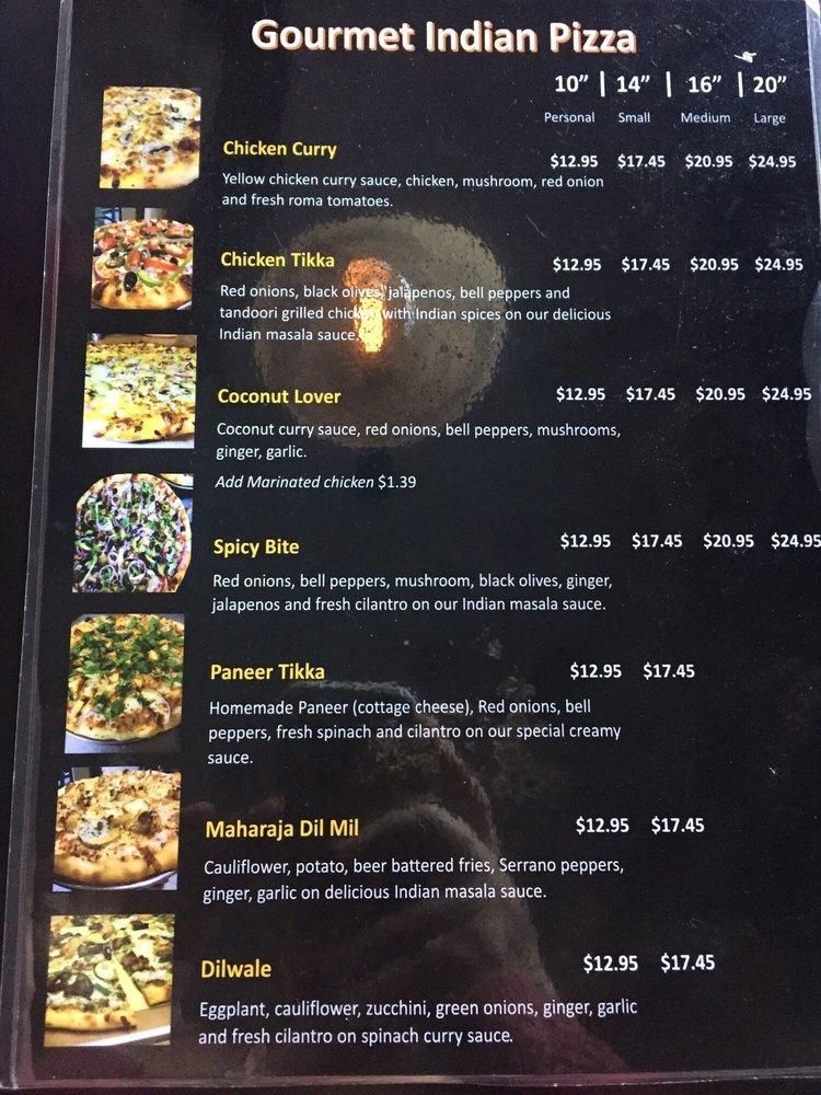 Menu at New York Richie's pizzeria, Garden City