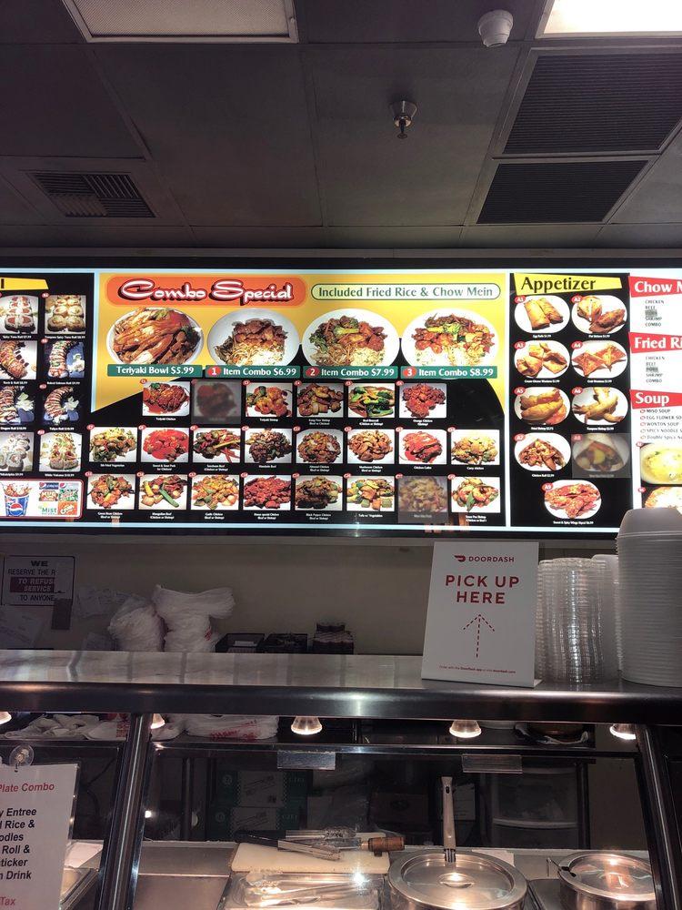 Menu at Fusion Teriyaki Bowl restaurant, Bakersfield, White Ln K