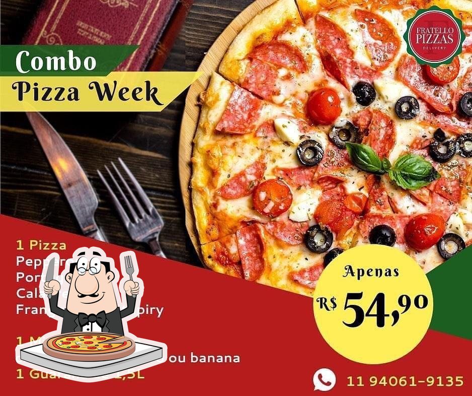 Fratello Pizzas Pizzaria no Morumbi, São Paulo - Menu do restaurante e ...