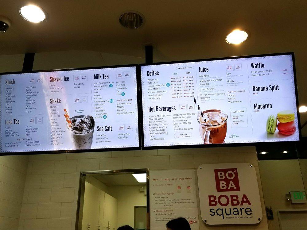 Menu at Super Boba pub & bar, Tustin, Park Ave