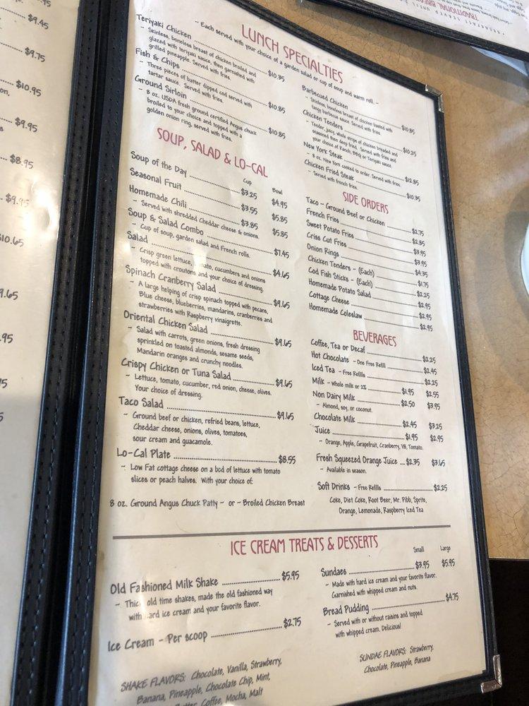 Menu at Humpty Dumpty Kitchen restaurant, Grass Valley