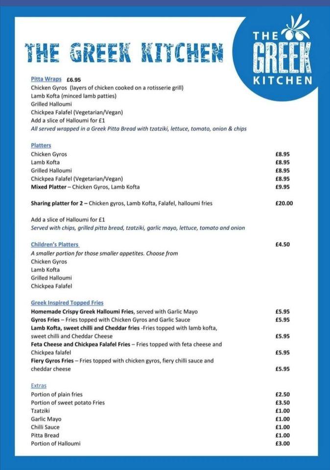 Menu at The Courtyard Cafe Bar @ The Arts Centre, Washington, The Arts ...