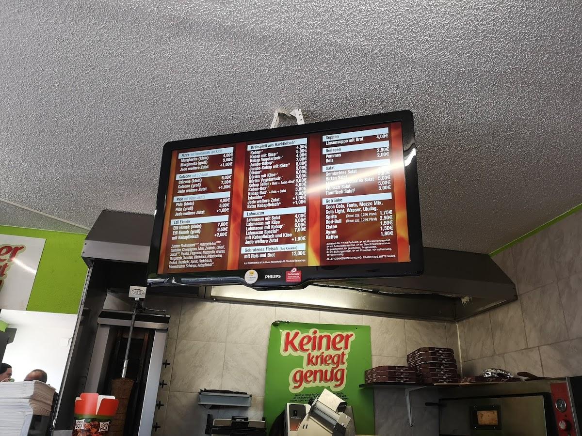 Speisekarte von Ali Baba Döner - Pide - Pizza, Aalen