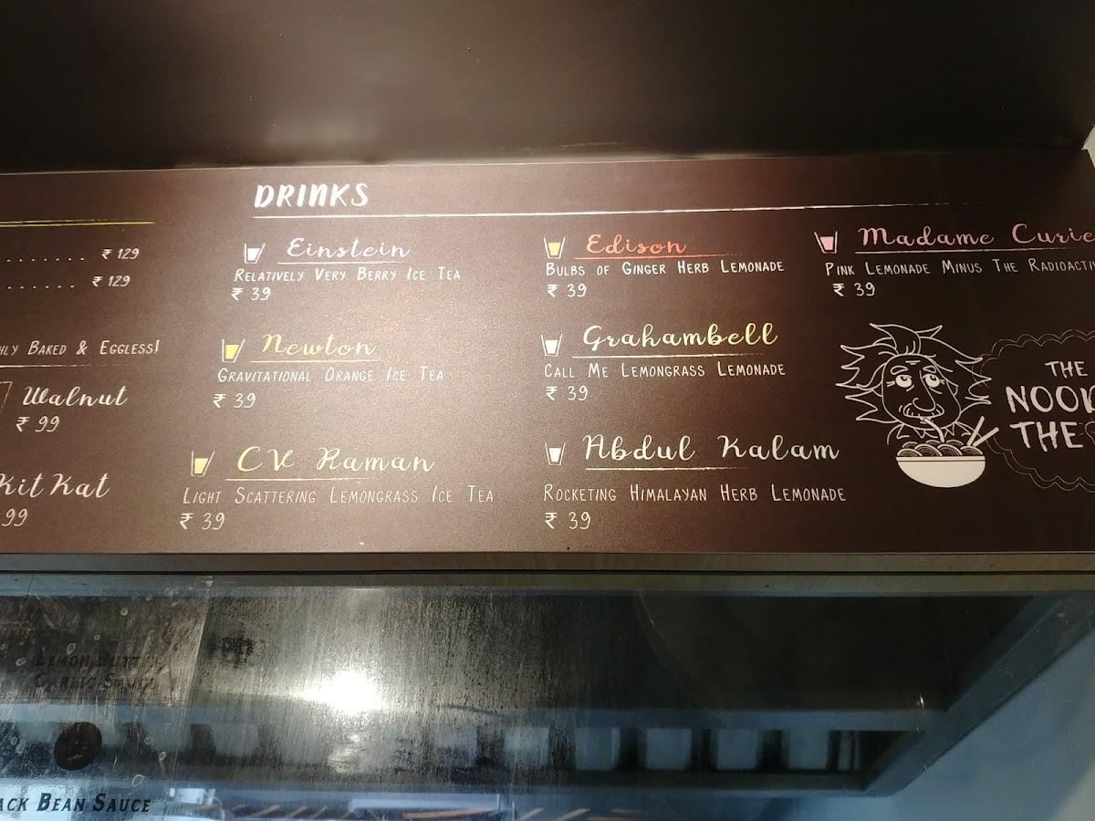 Menu at The Noodle Theory, Chennai, 106 new no 26 old no Landon