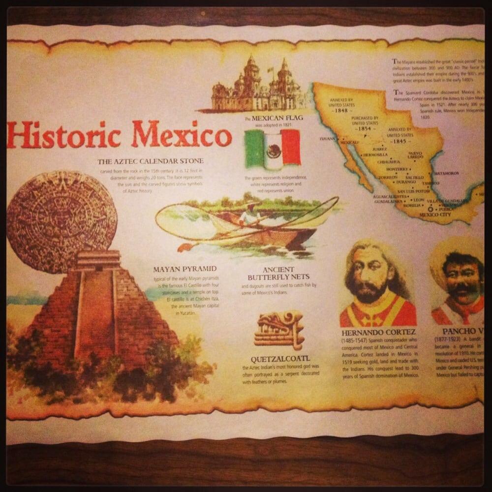 Menu at El Niagara restaurant, Woodstock