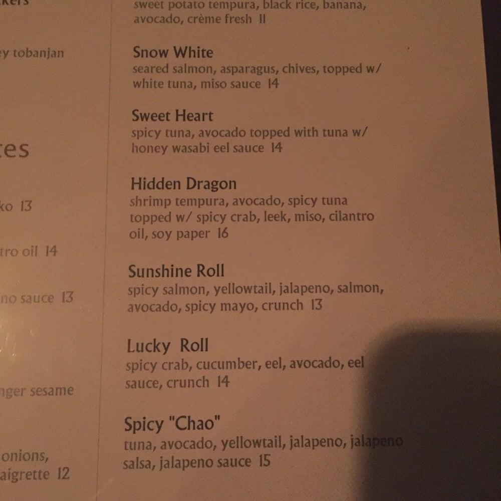 Menu at Teak restaurant, Red Bank