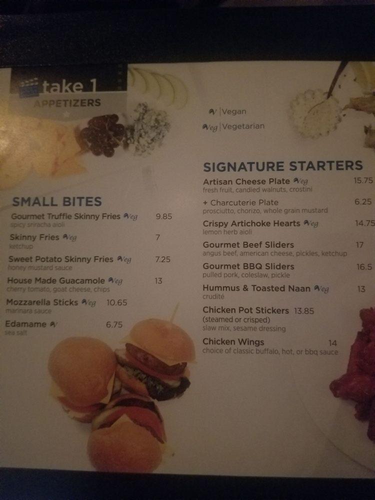 Menu at Cinepolis Luxury Cinemas Rancho Santa Margarita pub & bar ...