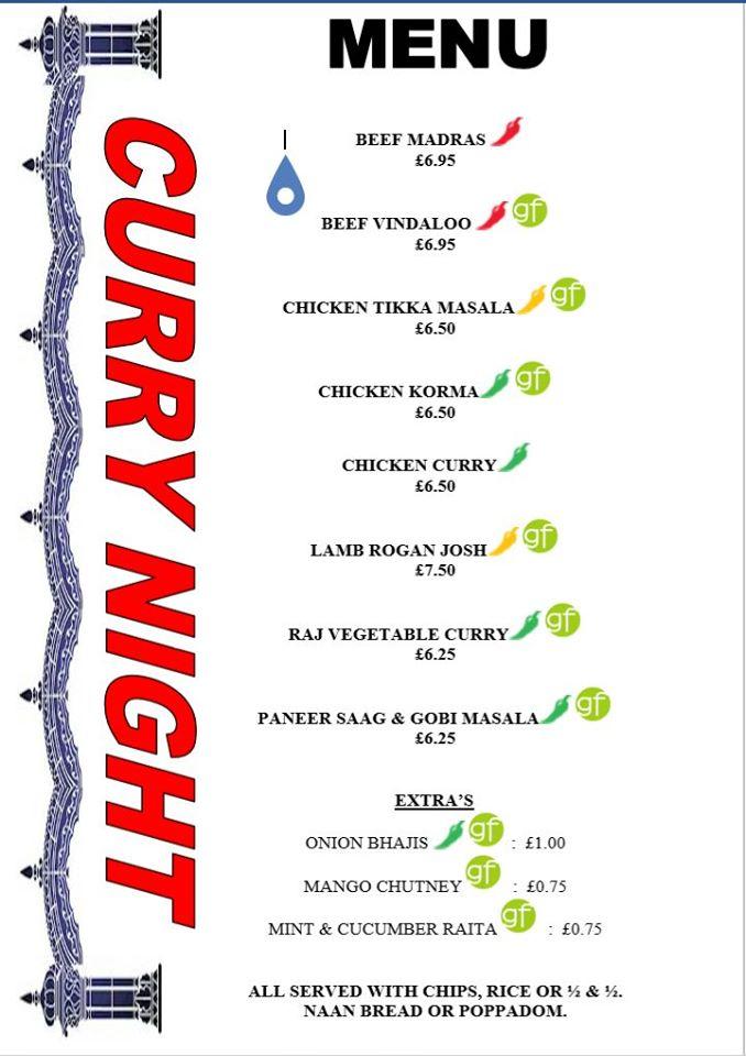 Menu at Tafarn-Y-Trap pub & bar, Llangennech