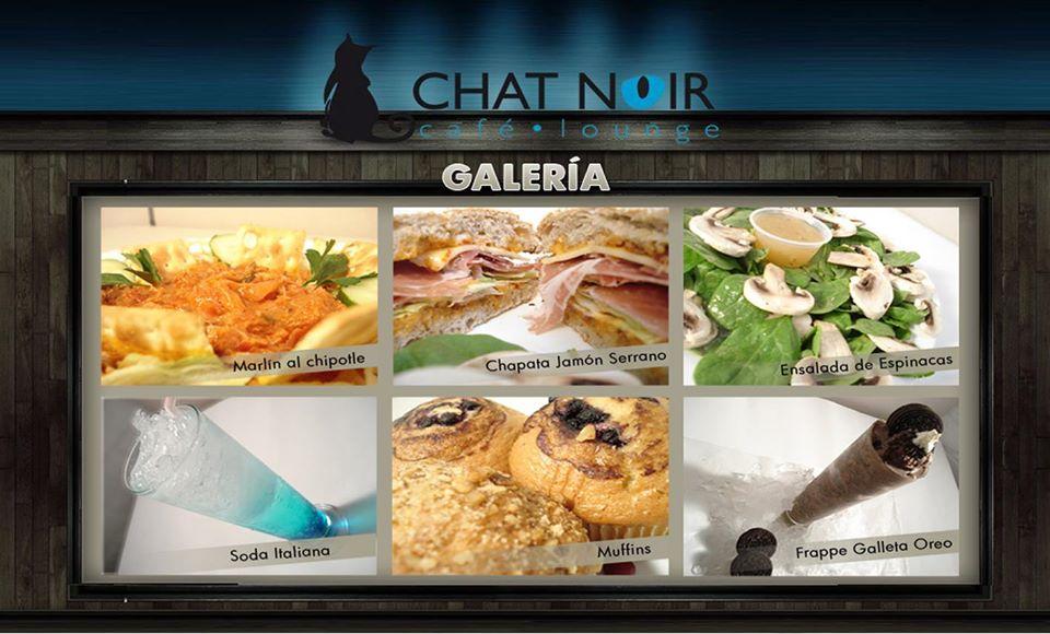 Menu at Chat Noir, Café Lounge 100% orgánico y Kosher, Ciudad López Mateos