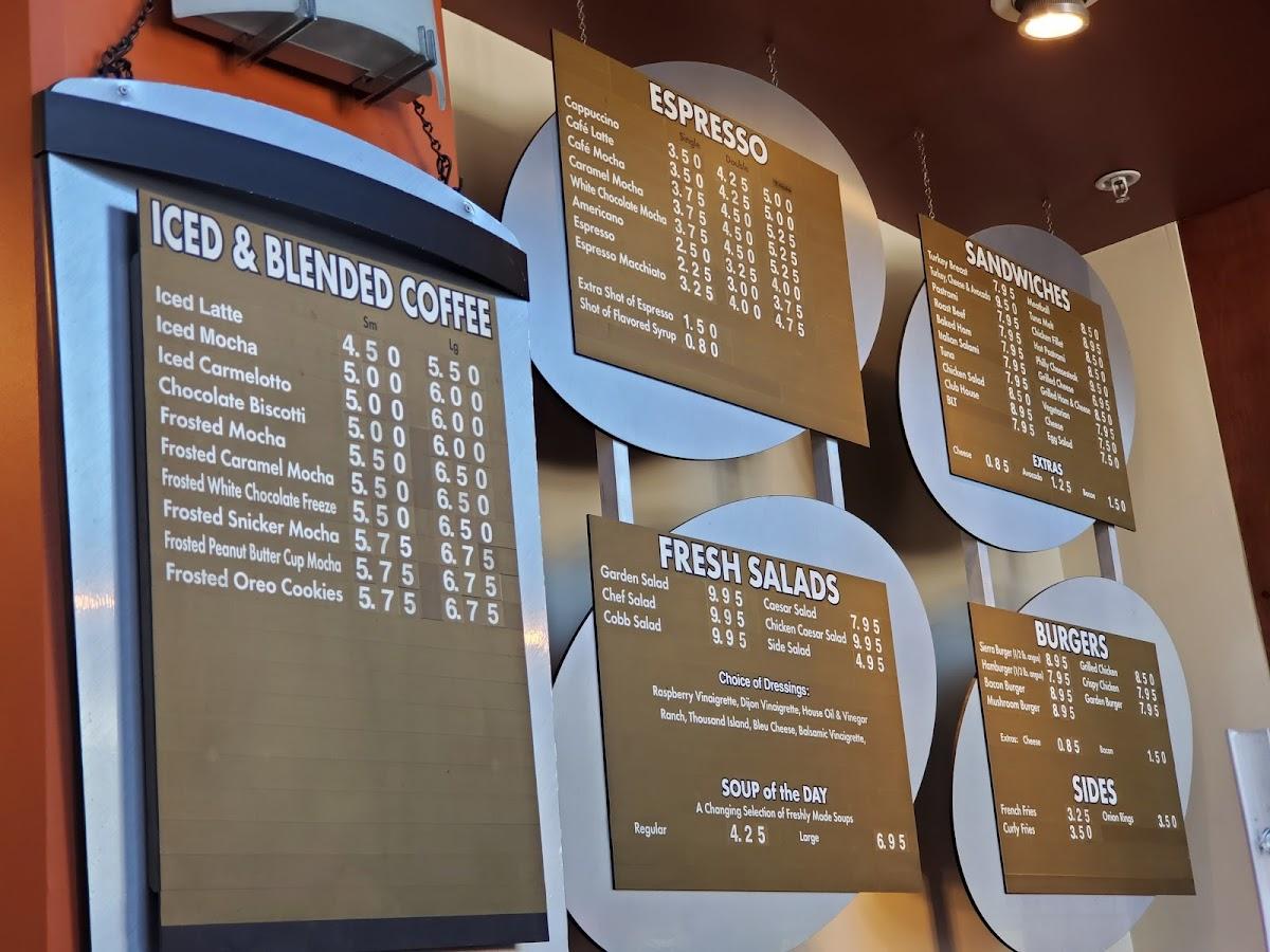 Menu at Sierra Deli & Market restaurant, Oakland
