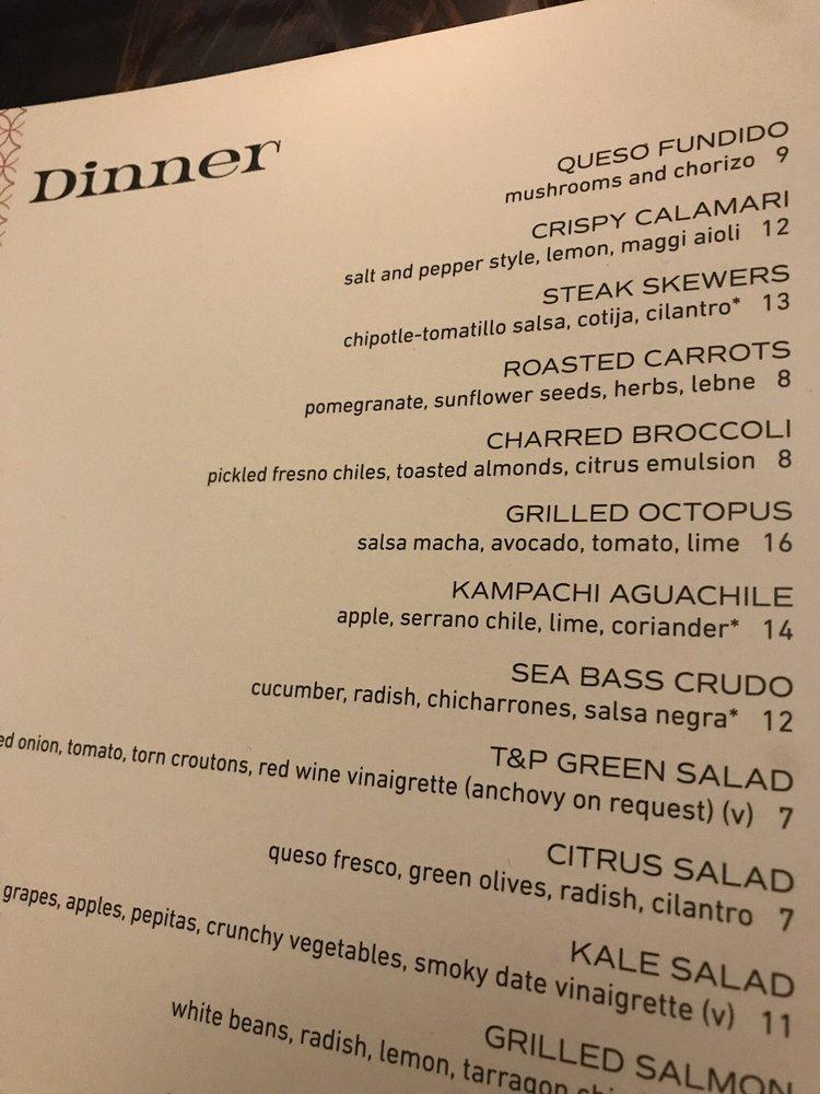 Menu at Tito and Pep pub & bar, Tucson, E Speedway Blvd