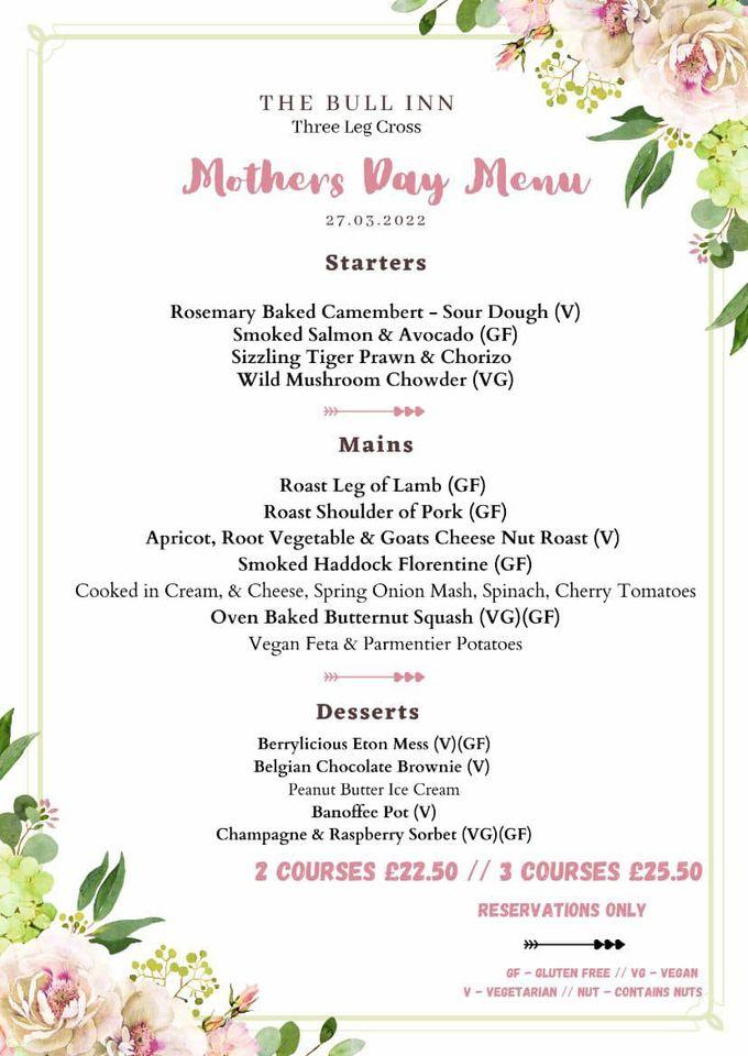Menu at The Bull Inn Ticehurst pub & bar, Wadhurst