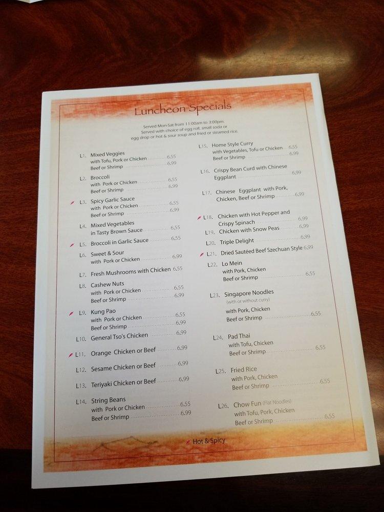 Menu at Sally's Kitchen restaurant, Fort Collins