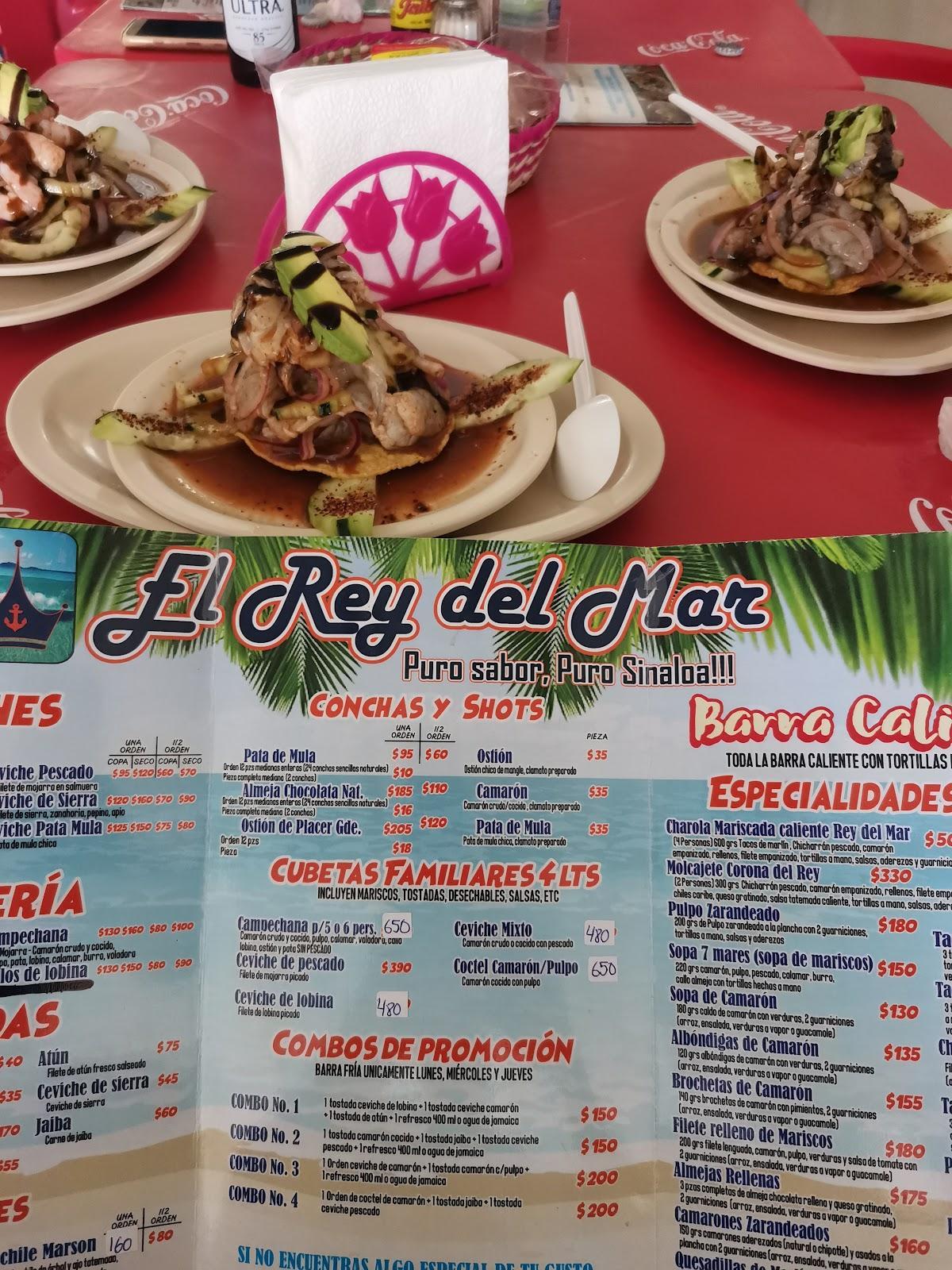 Carta del restaurante MARISCOS EL REY DEL MAR, Juan José Ríos ...