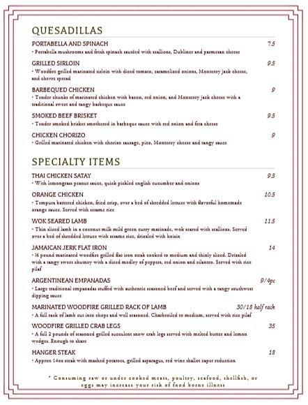 Menu at Retro Rocks pub & bar, Saginaw