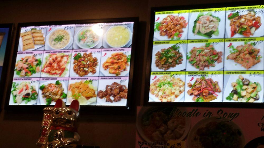 Menu at Asian Mix fast food, Honolulu, 1234 S Beretania St.