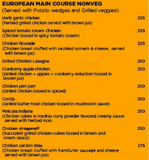 Menu at Meal BBox Cafe, Mumbai, Near Trade Centre