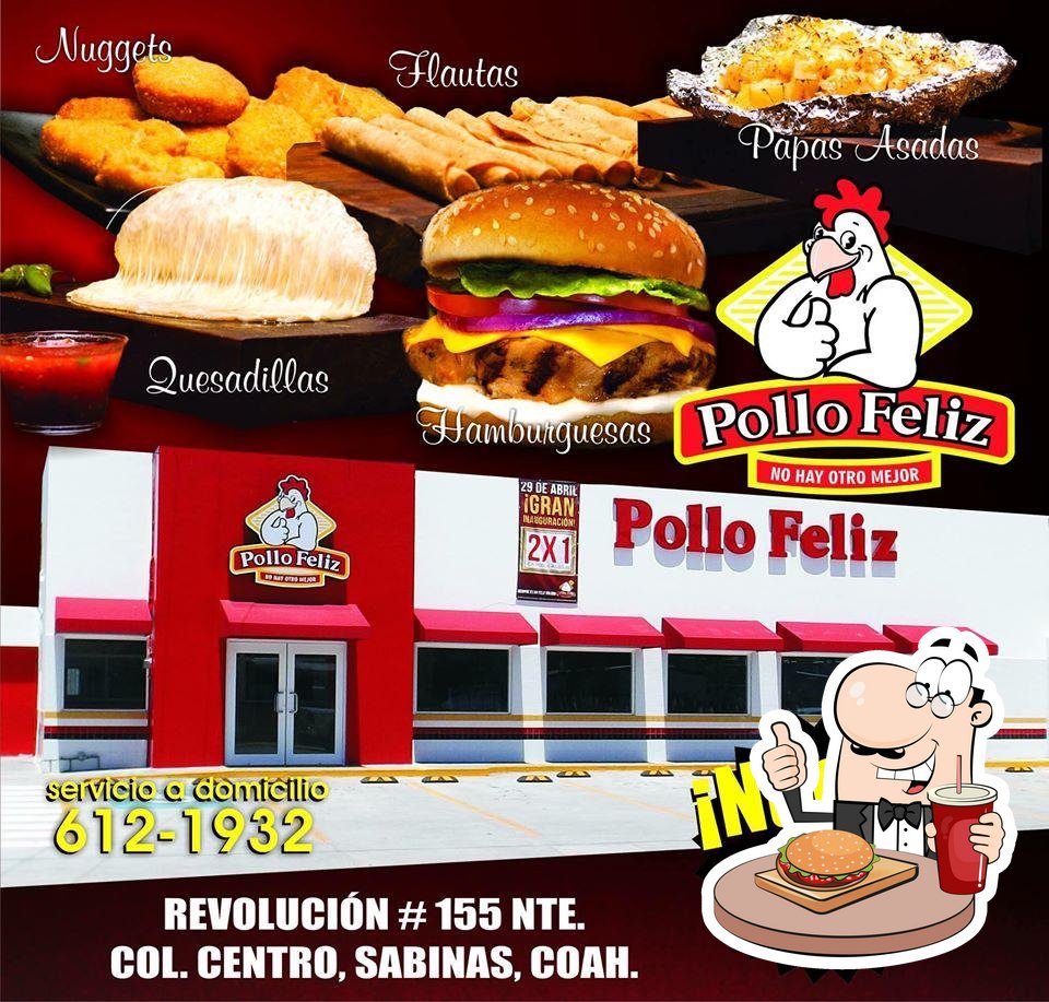 Pollo Feliz restaurant, Sabinas, Revolución 155 - Restaurant menu and ...