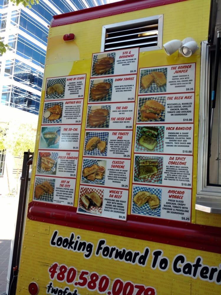 Carta del restaurante 2 Fat Guys Grilled Cheese, Phoenix