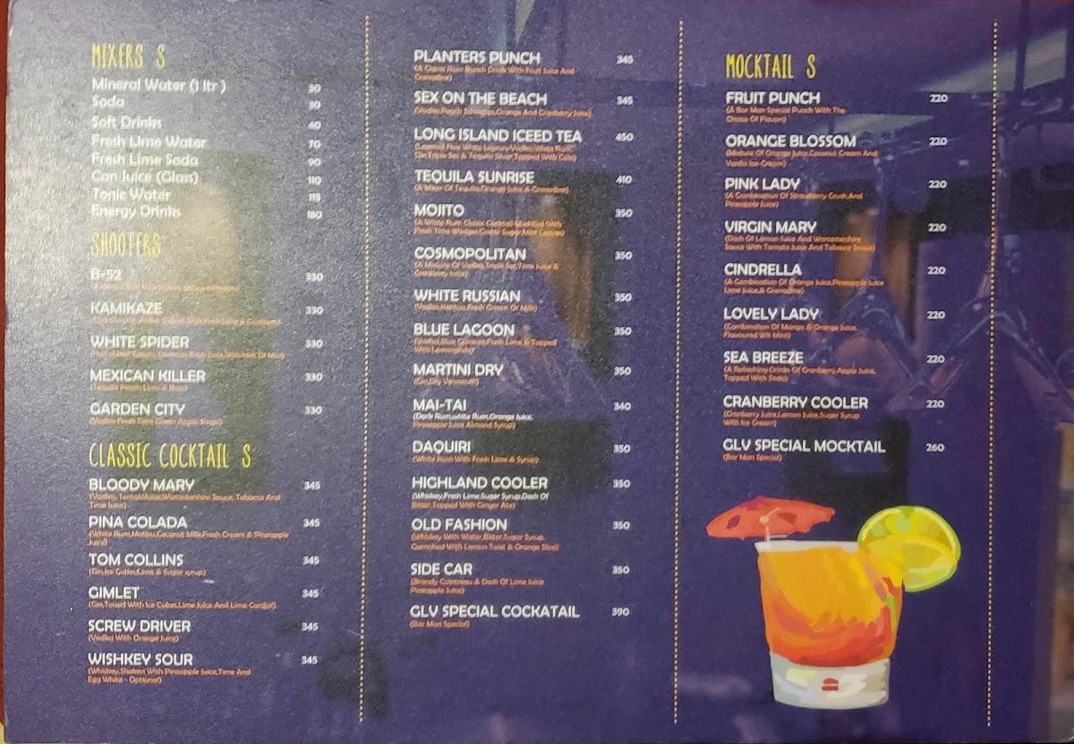 Menu at Ginger Lake View, Bengaluru, 39