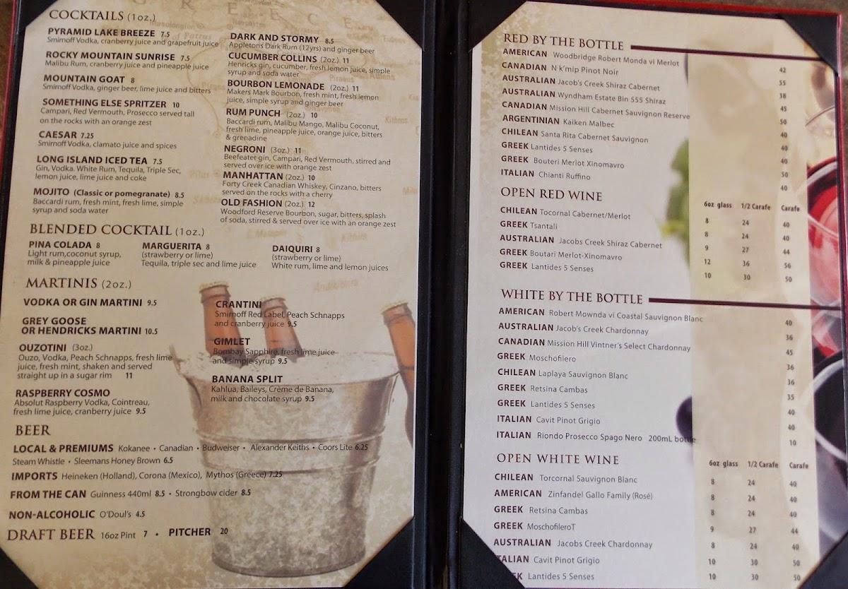 Menu at Something Else Restaurant, Jasper