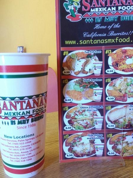 Carta del restaurante Castañeda's Mexican Food, Palm Desert, Varner Rd