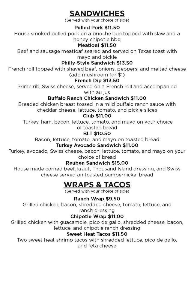 Menu at Rocking "R" Ranch House Restaurant, Broken Arrow, E Kenosha St