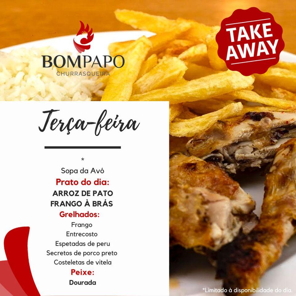 Menu em Bom Papo restaurante, Carreira