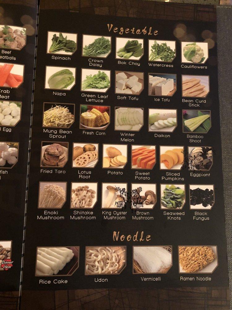 Menu at KPot Korean BBQ & Hot Pot, Rockville