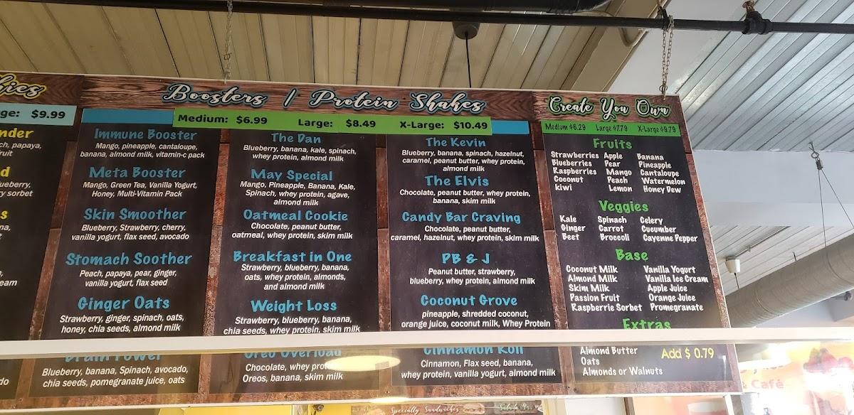 Menu at Fruta Deli and Cafe, Bridgeport, Lafayette Blvd