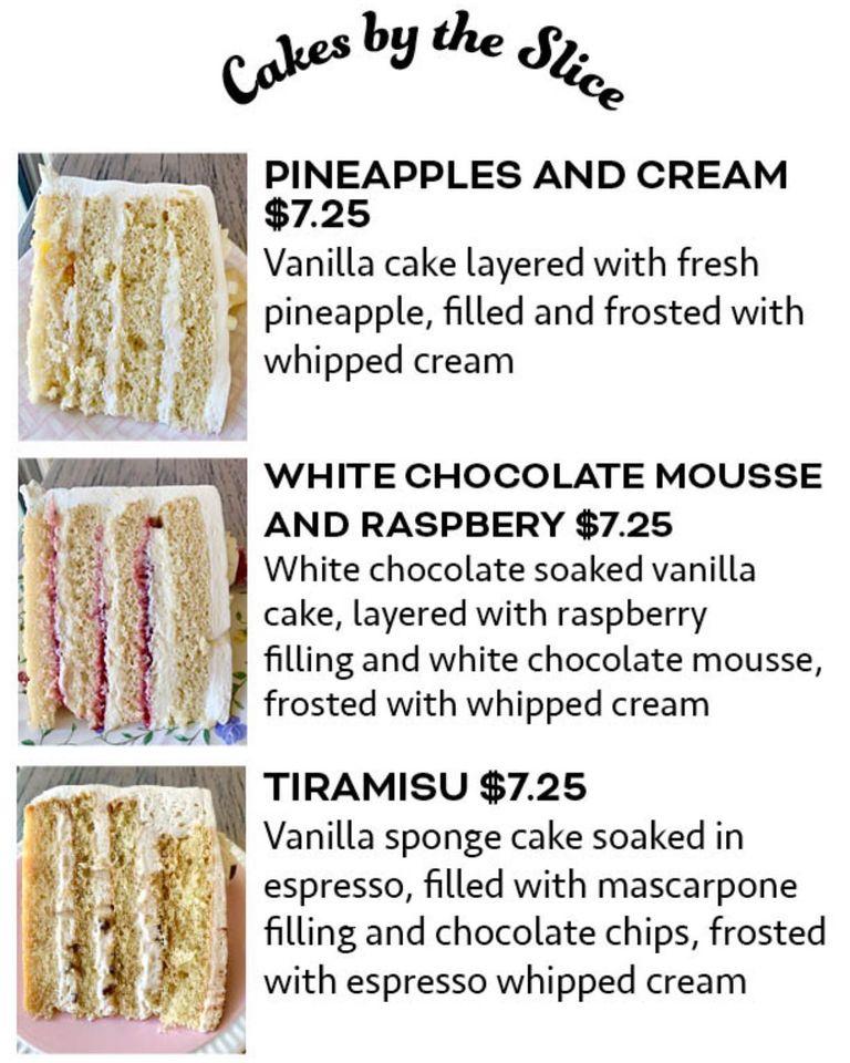 Menu at Sweet Cakes 4 U desserts, Buda