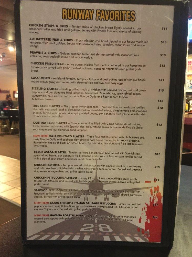 Menu at Silver Dollar Casino Seatac restaurant, SeaTac