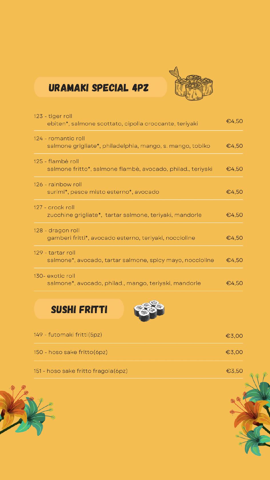 Speisekarte von Poke Fusion restaurant, Francavilla al Mare